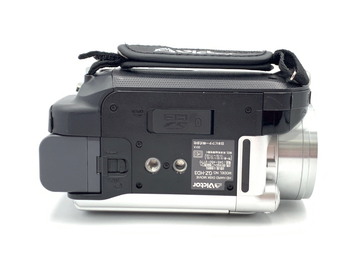 【中古：AB(良品)】ビクター GZ-HD3 シルバー Everio HDDビデオカメラ | 2440730031437 | 中古カメラ ...
